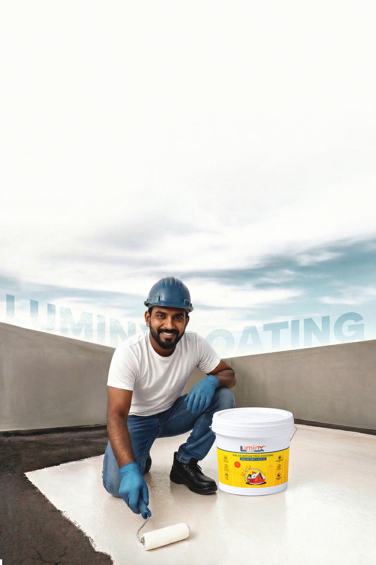 LuminX Cool Roof Paint | High SRI Solar Reflective Roof Coating for ...